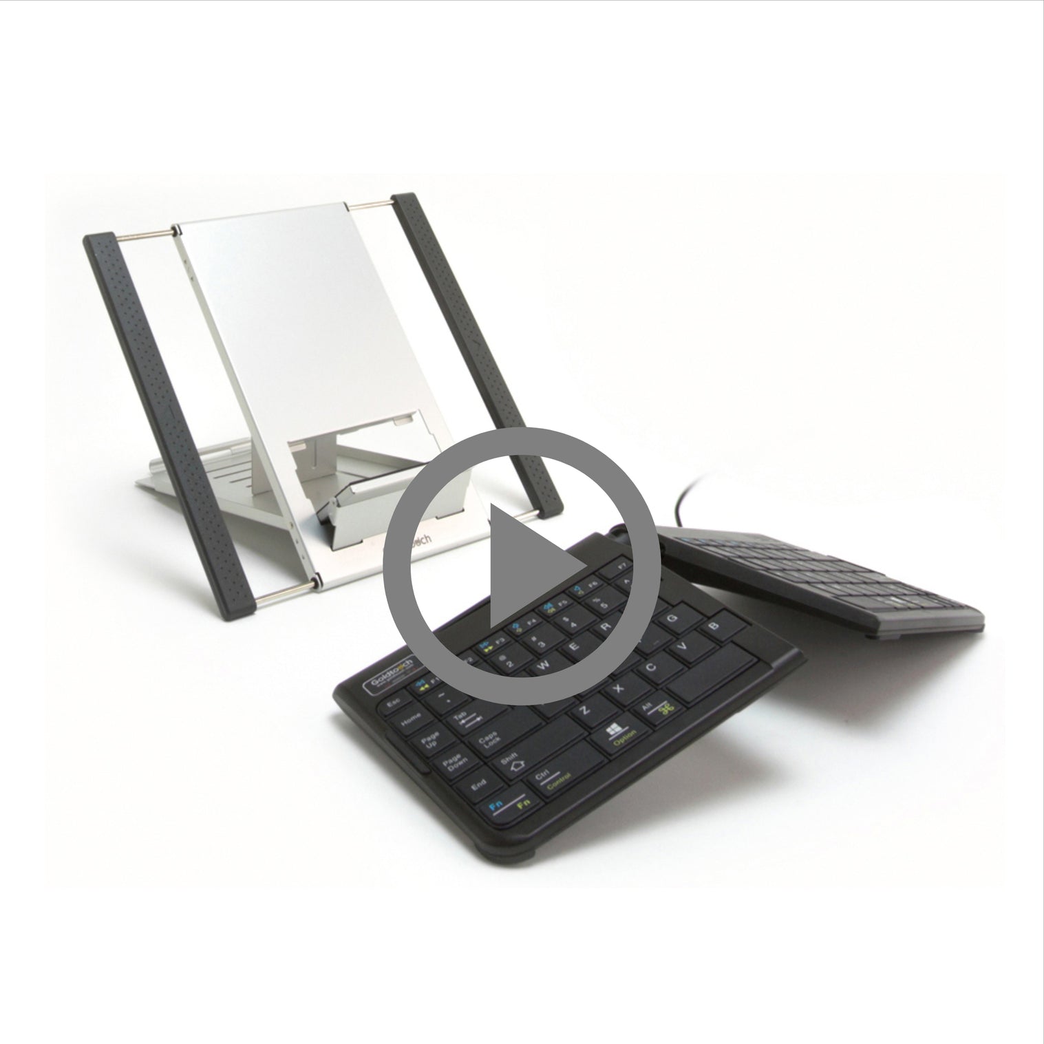Goldtouch Go!2 Mobile Keyboard and Laptop Stand ErgoSuite Bundle (USB ...