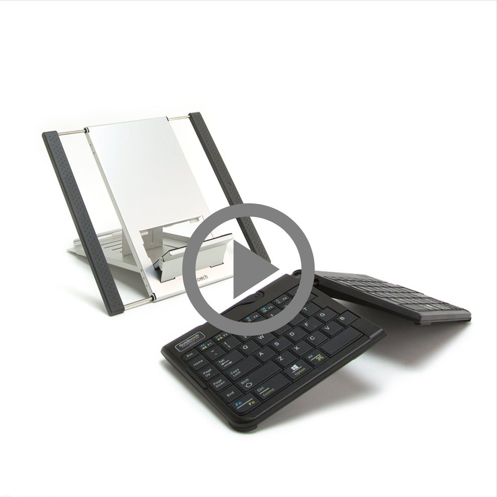 Goldtouch Go!2 Mobile Keyboard And Laptop Stand ErgoSuite Bundle ...