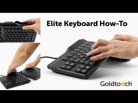 Elite Adjustable Ergonomic Keyboard – Goldtouch